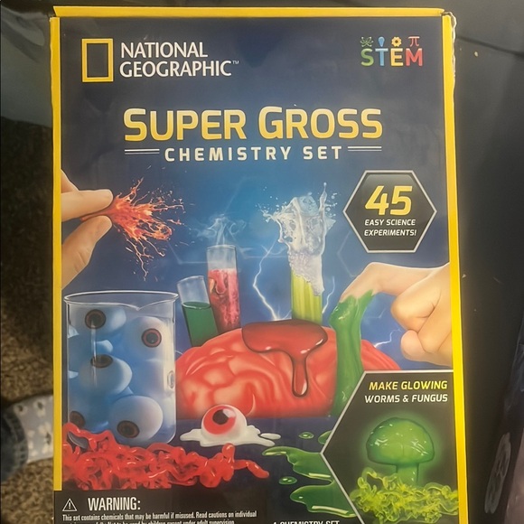 Toys | National Geographic Super Gross Chemistry Set | Poshmark